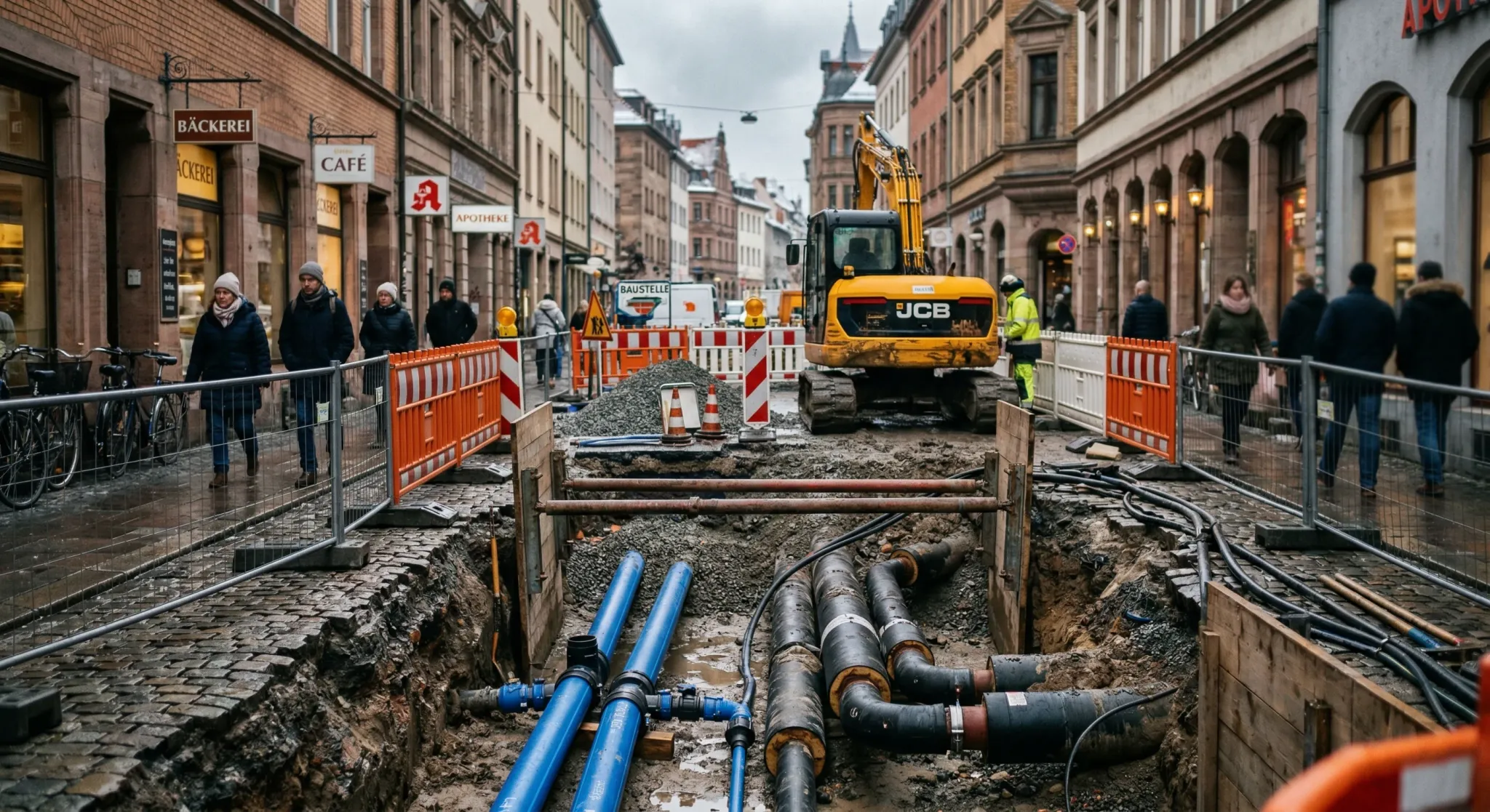 Ny tidsplan for gravearbejde og ledningsomlægning i Pilebækken i 2026 ...