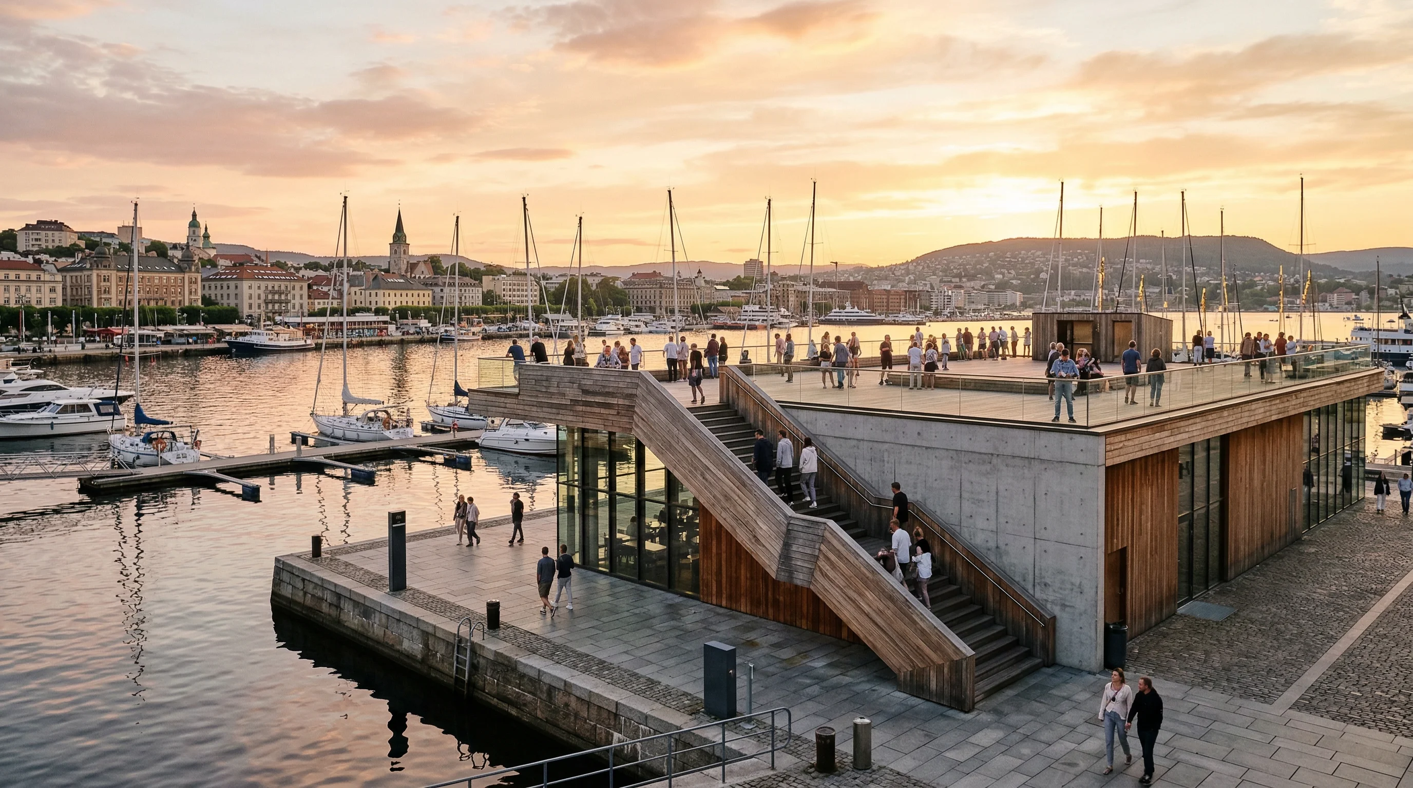 Svendborg Havn får ny offentlig tagterrasse på pumpestation — Lovguiden