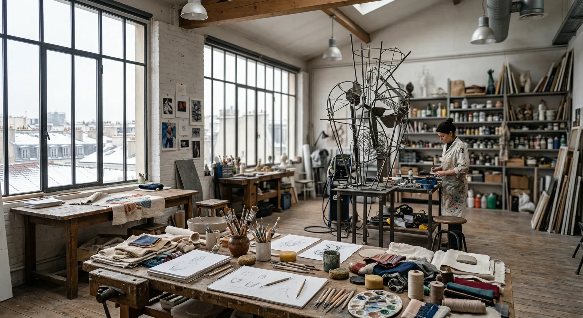 Nye kunstprojekter og kreative processer på Statens Værksteder for ...